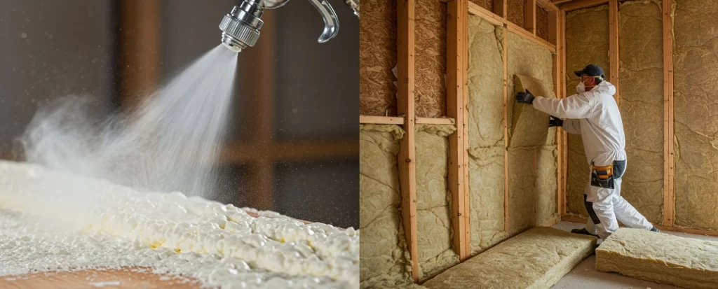 Spray Foam vs. Fiberglass: Choosing the Best Insulation for Elmore County, ID